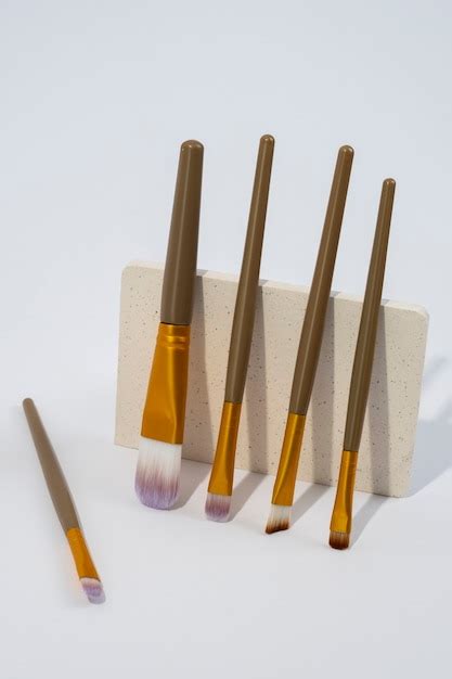 다양한 페인트 브러시 보기 무료 사진