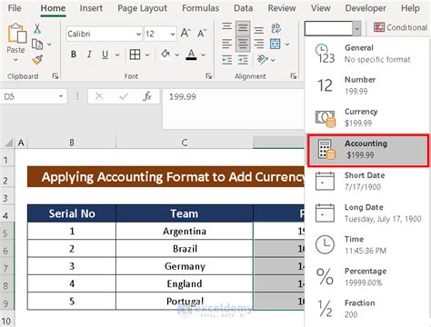 How To Add Currency Symbol In Excel 6 Ways Exceldemy