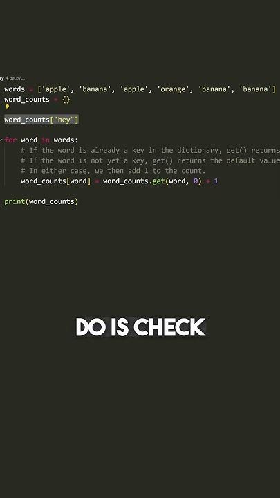 What Does The Setdefault Function Do In Python Youtube