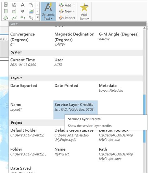 Solved Remove Service Layer Credits Arcpro Esri Community