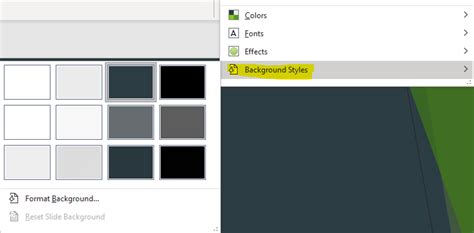 How To Choose Different Theme Color And Background Options Powerpoint Office ToDo
