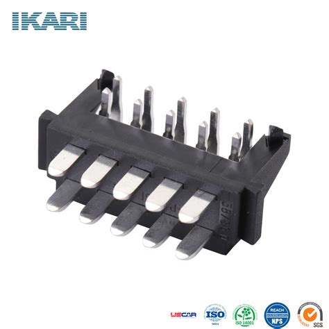 Ikari Pin Header Pcb Male Automotive Tab Header China Supplier Wholesale Easy Pass Through Holes