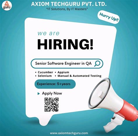 Hiring Qaengineer Softwarequality Techjobs Joinourteam Careeropportunity Jobopening