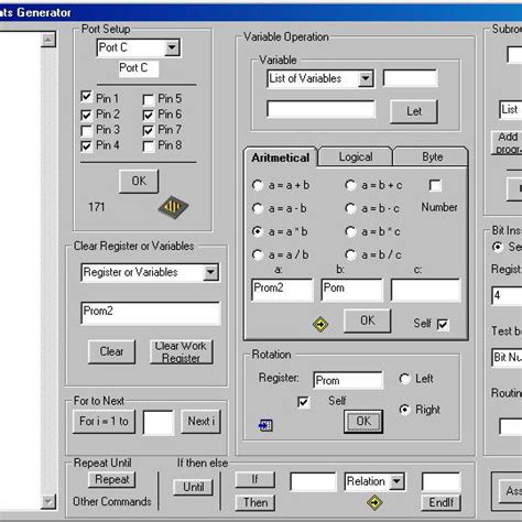 Application For Assembler Code Generating Download Scientific Diagram
