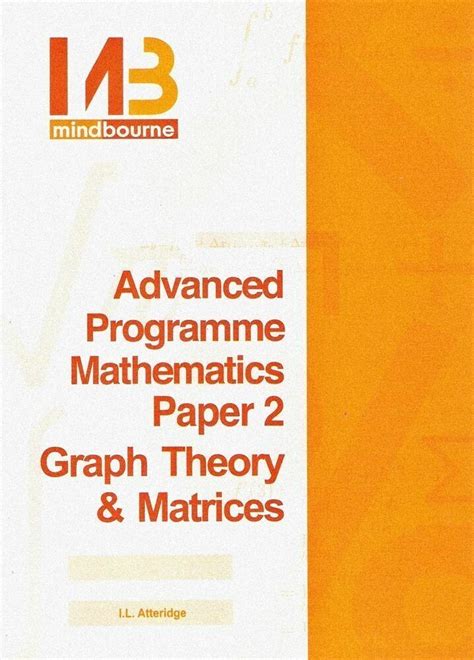 Grade 10 12 Mindbourne Advanced Programme Graph Theory And Matrices
