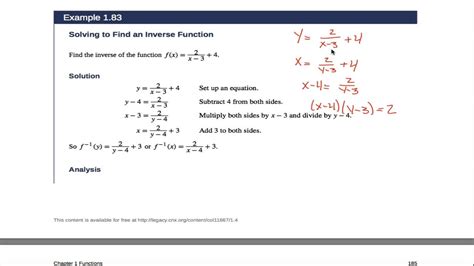 Openstax Precalculus Example 183 Youtube