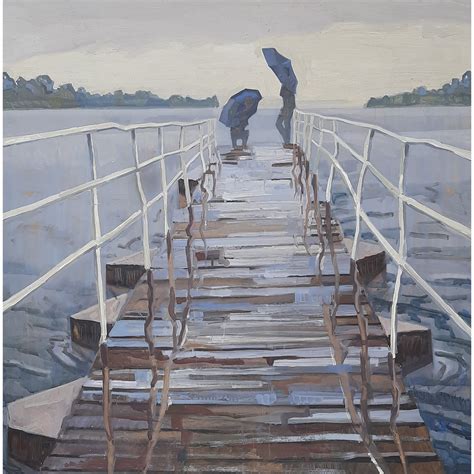 Купить картину Дождь в Москве от художника Комыса Мария