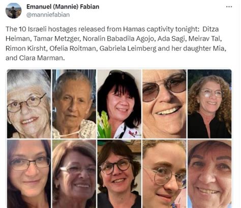 Извор од Хамас Денеска ќе бидат ослободени 10 израелски заложници сите се живи