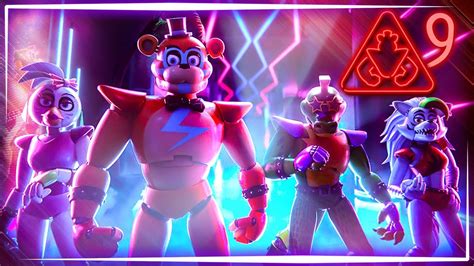 ГОНКИ РОКСИ ФИНАЛЬНЫЙ БОМБЁЖ НЕПТУНА Five Nights At Freddys Security Breach 9 Youtube