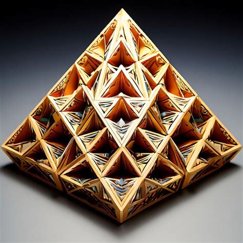 Triangular Tessellation A Repeating Pattern Of Triangular Shapes Of