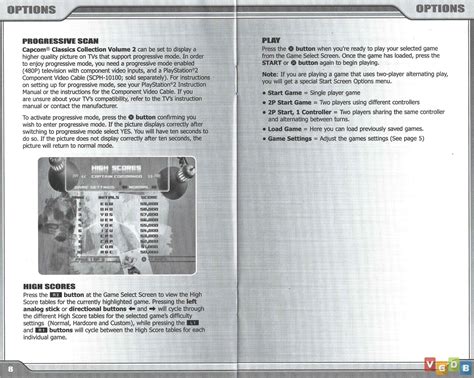 Capcom Classics Collection Volume 2 Vgdb Vídeo Game Data Base