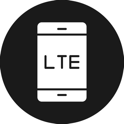 Lte Icon Design Symbol 54259019 Vector Art At Vecteezy