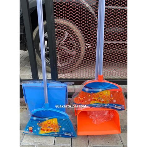 Jual Dragon Sapu Pengki Sampah Set Sapu Lantai Pengki Sampah