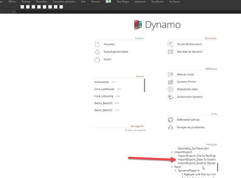 notice date exportexcel operation failed revit dynamo