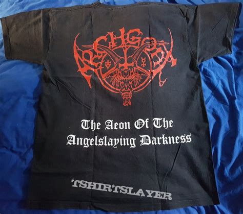 Archgoat The Aeon Of The Angelslaying Darkness Tshirtslayer Tshirt And Battlejacket Gallery