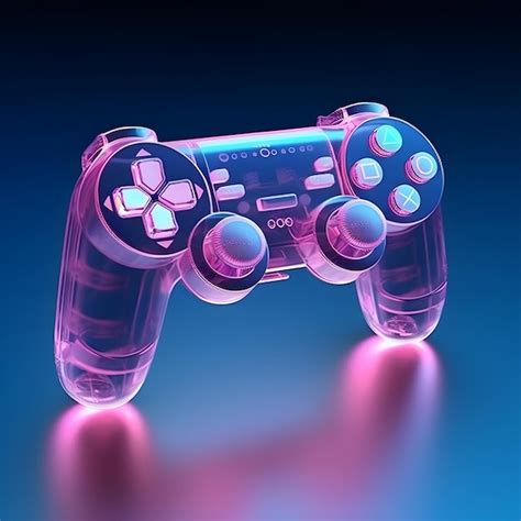 Premium Photo A Pink Playstation Controller With A Game Controller On It