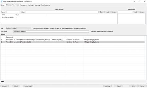 uninstall script in automate r connectwise