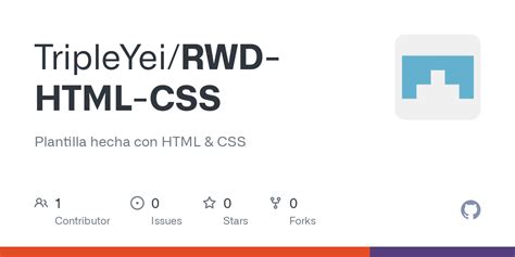 RWD HTML CSS Index Html At Main TripleYei RWD HTML CSS GitHub