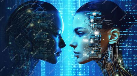 premium ai image exploring artificial intelligence and ethical implications generative ai