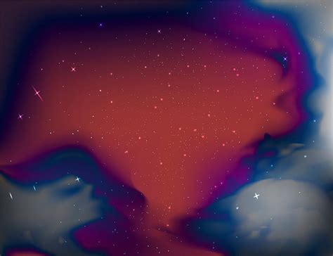 Free Download Outer Space With Star Field Scene Vector Ai Eps