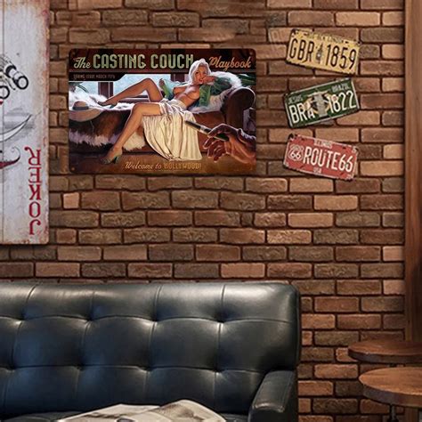 Pin Up Girls Sexy Girls Vintage Metal Signs 2030cm