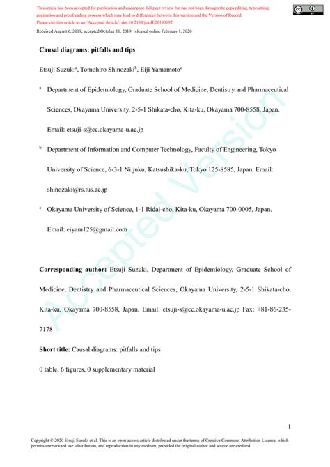 pdf causal diagrams pitfalls and tips