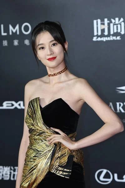 Chinese Actress Jin Chen Also Known Gina Jin Attends Annual Stock Editorial Photo
