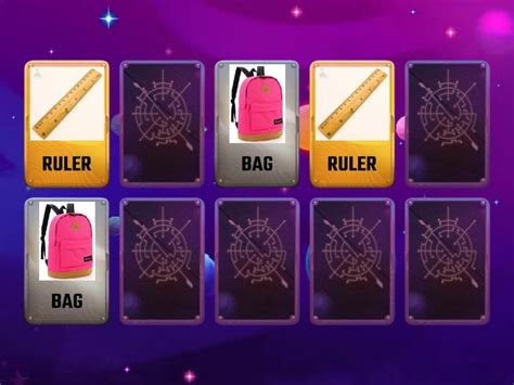 Babe Objects Memotest Matching Pairs