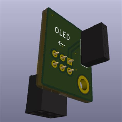 Raspberry Pi GPIO I C OLED Angle Bracket Hackaday Io