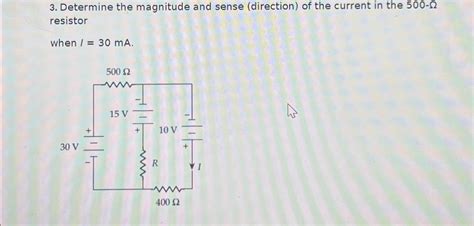 Solved Determine The Magnitude And Sense Direction ﻿of The