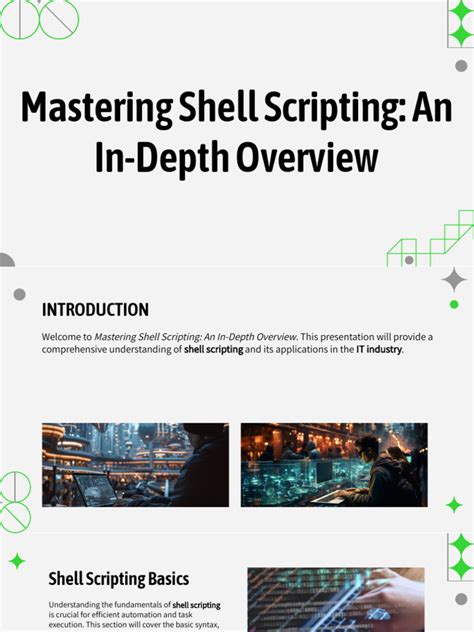 Slidesgo Mastering Shell Scripting An In Depth Overview