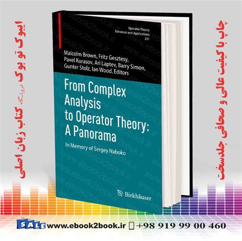 From Complex Analysis To Operator Theory فروشگاه کتاب ایبوک تو بوک