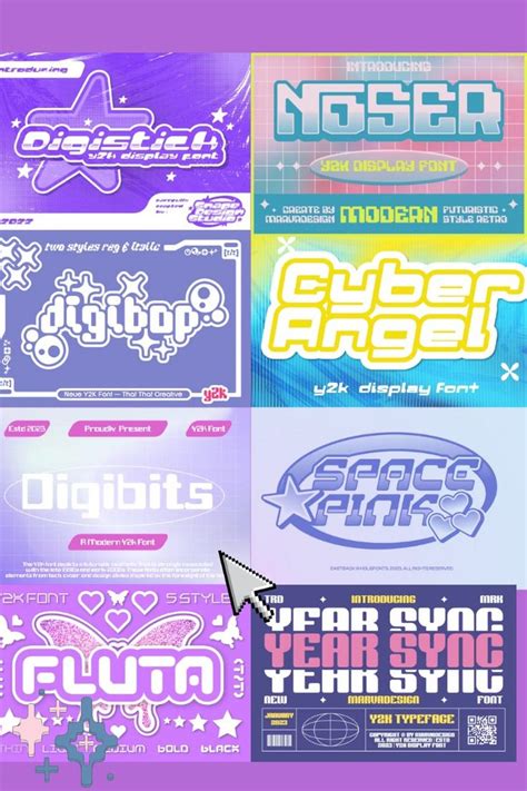 A Modern Y2k Font In 2024 Graphic Design Tutorials Learning Graphic
