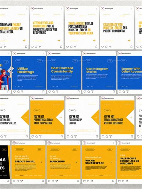 Effective Marketing Carousel Templates