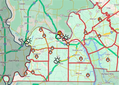 Road Conditions In The Local 6 Region News Wpsd Local 6