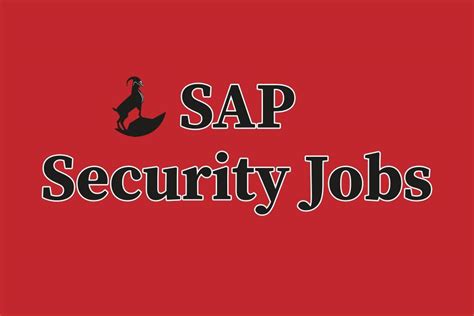 Exploring Sap Security Jobs A Comprehensive Guide Yabakri