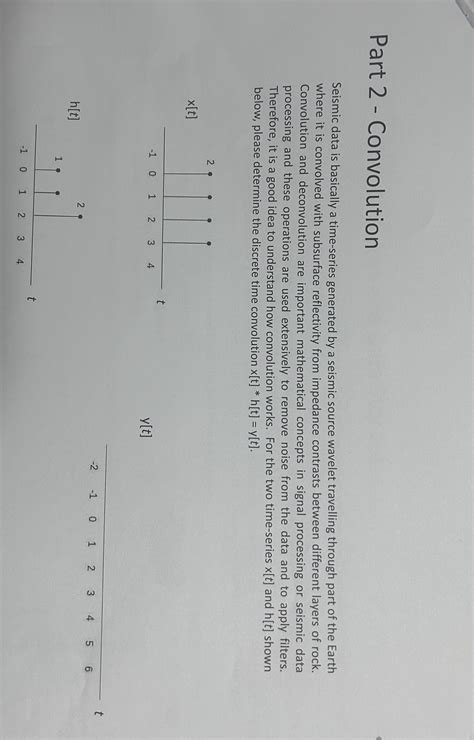 [solved] Seismic Data Is Basically A Time Series Generated