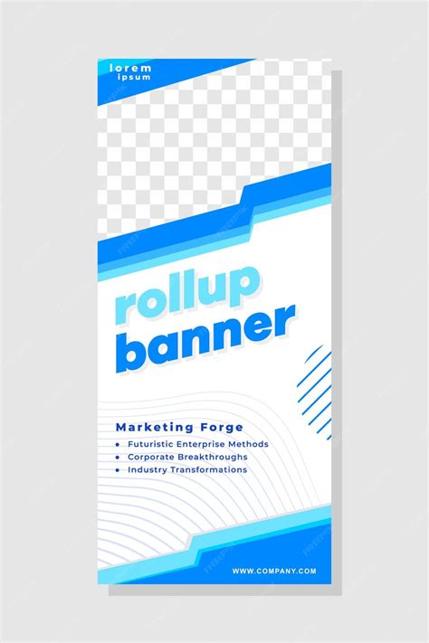 롤업 배너 스탠드 템플릿 디자인 터 Eps 10 프리미엄 벡터