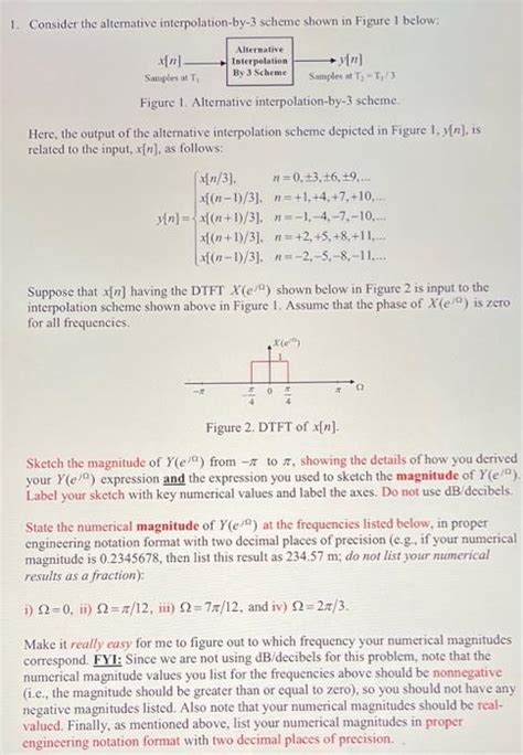 Solved 1 Consider The Alternative Interpolation By 3 Scheme