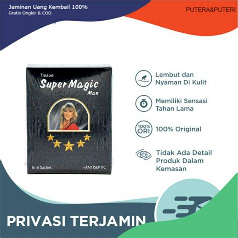 Jual Tissue Super Magic Original Tisu Magic 1 Box Shopee Indonesia