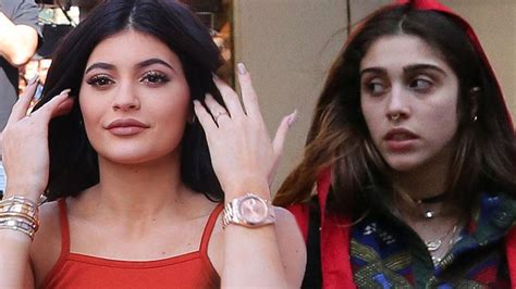 Diva In Training Madonnas Daughter Lourdes Leon Snubs Vile Kylie Jenner