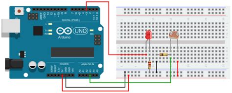 Arduino Light Sensor Using Ldr Circuit Geeks