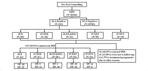 Flowchart Of NIPT Results For Sex Chromosome Abnormality SCA Sex Download Scientific