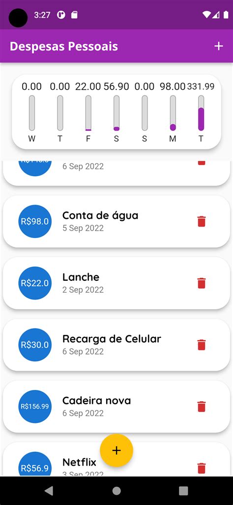 Github Caio1705flutter Expensesapp Um Aplicativo Em Flutter Que