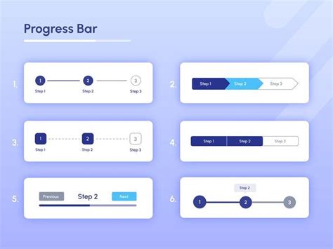 Progress Bar Stepper Ui Design Progress Bar Ui Design Web App Ui Design