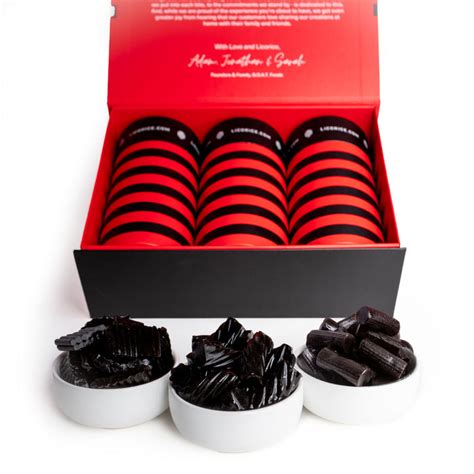 Black Licorice Candy Shop 50 Licorice Flavors
