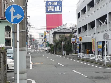 指定方向外進行禁止 道路標識写真 規制標識 311