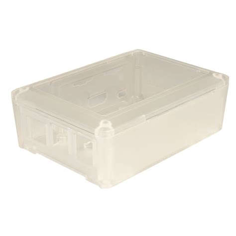 Cyntech Rbplu Clear Pi3 Raspberry Pi Model B 2 And 3 Case Clear Rapid Electronics