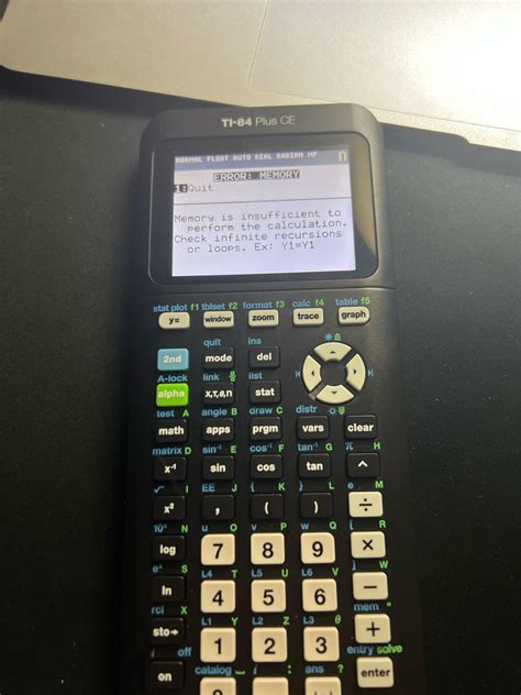 My Calculator Is Stuck Like This No Matter How Many Times I Reset It