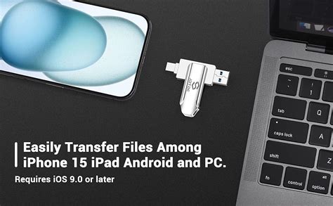 128gb Photo Stick Iphone 16 15 Flash Drive Iphone Usb C Memory Stick For Photo Video